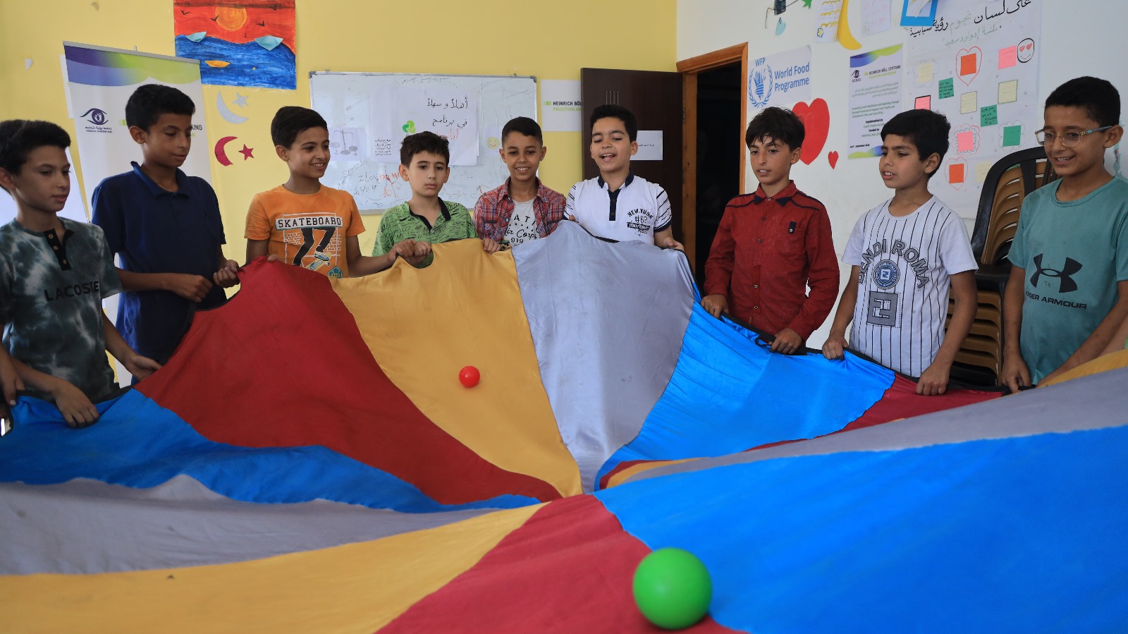 MHPSS Sessions at YVS Temporary Learning Spaces - Youth Vision SOC