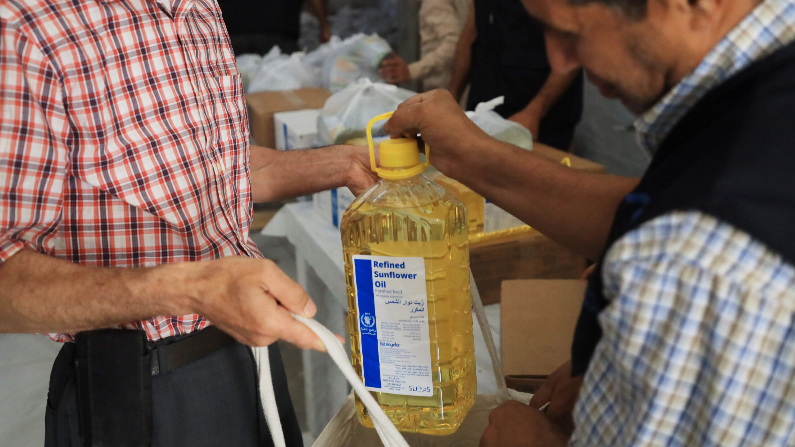 YVS and WFP Collaborate to Support Vulnerable Families in Gaza through ...